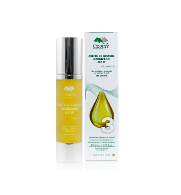 ACEITE DE GIRASOL OZONIZADO OZOLIFE - Ozolife.es