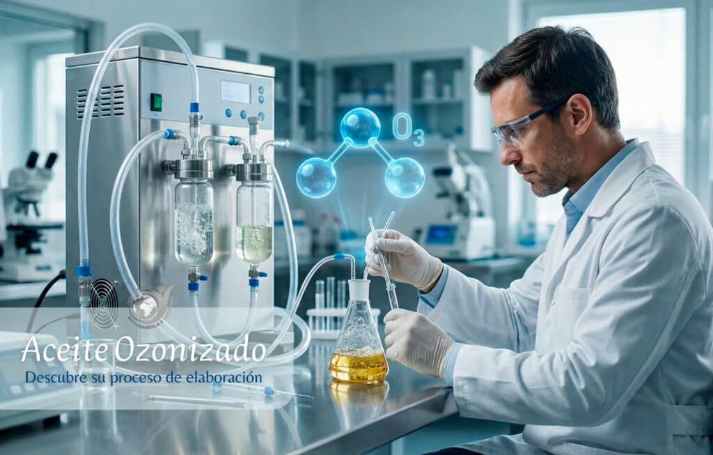 Cómo se obtiene el aceite ozonizado ⯈ Metodo garantizado